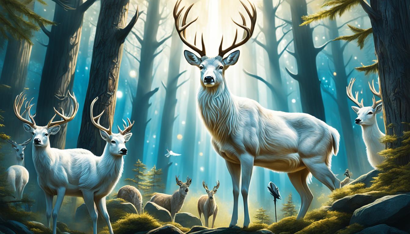 What is the Significance of Piebald Deer in Native American