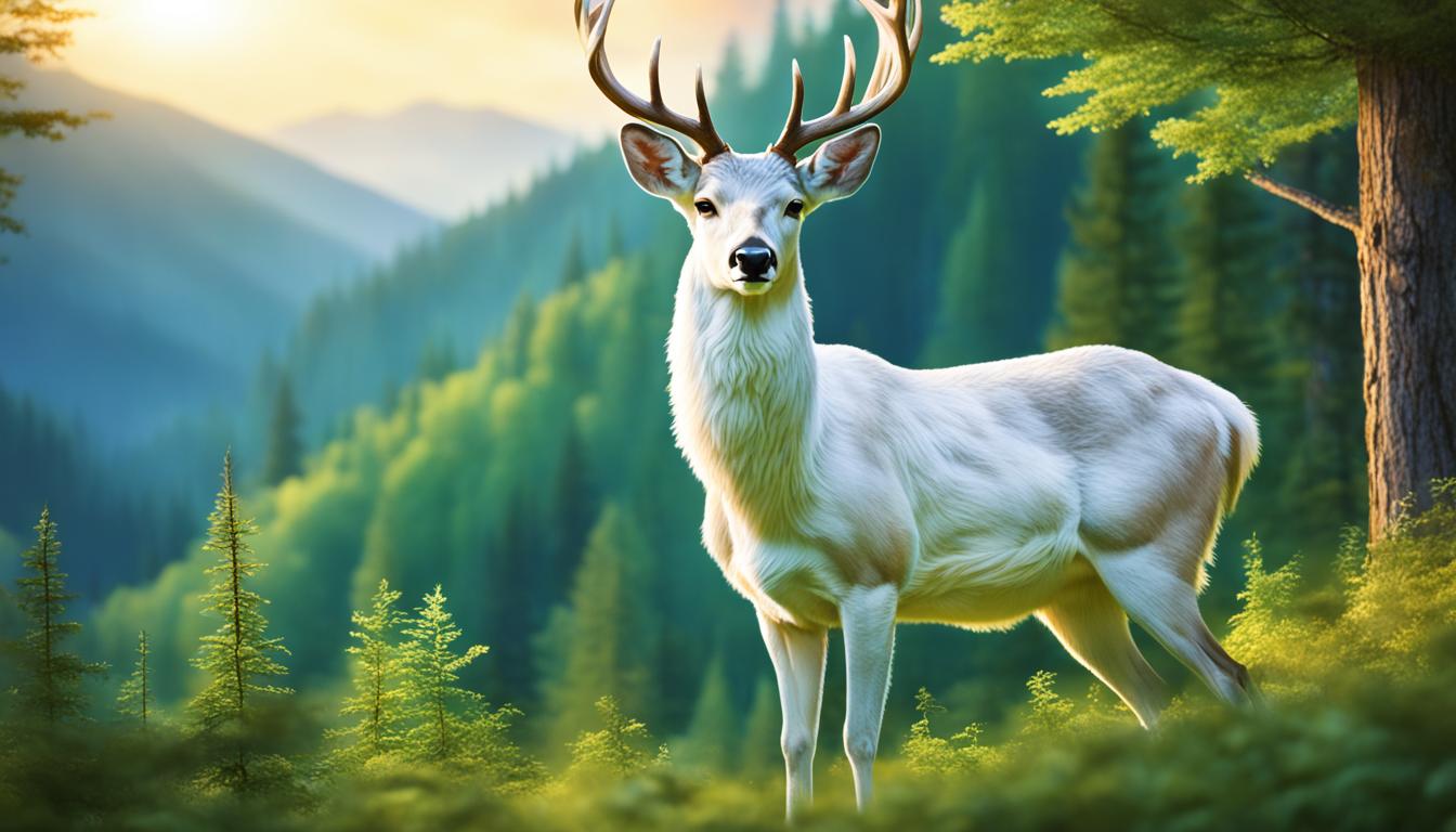 What is the Significance of Piebald Deer in Native American