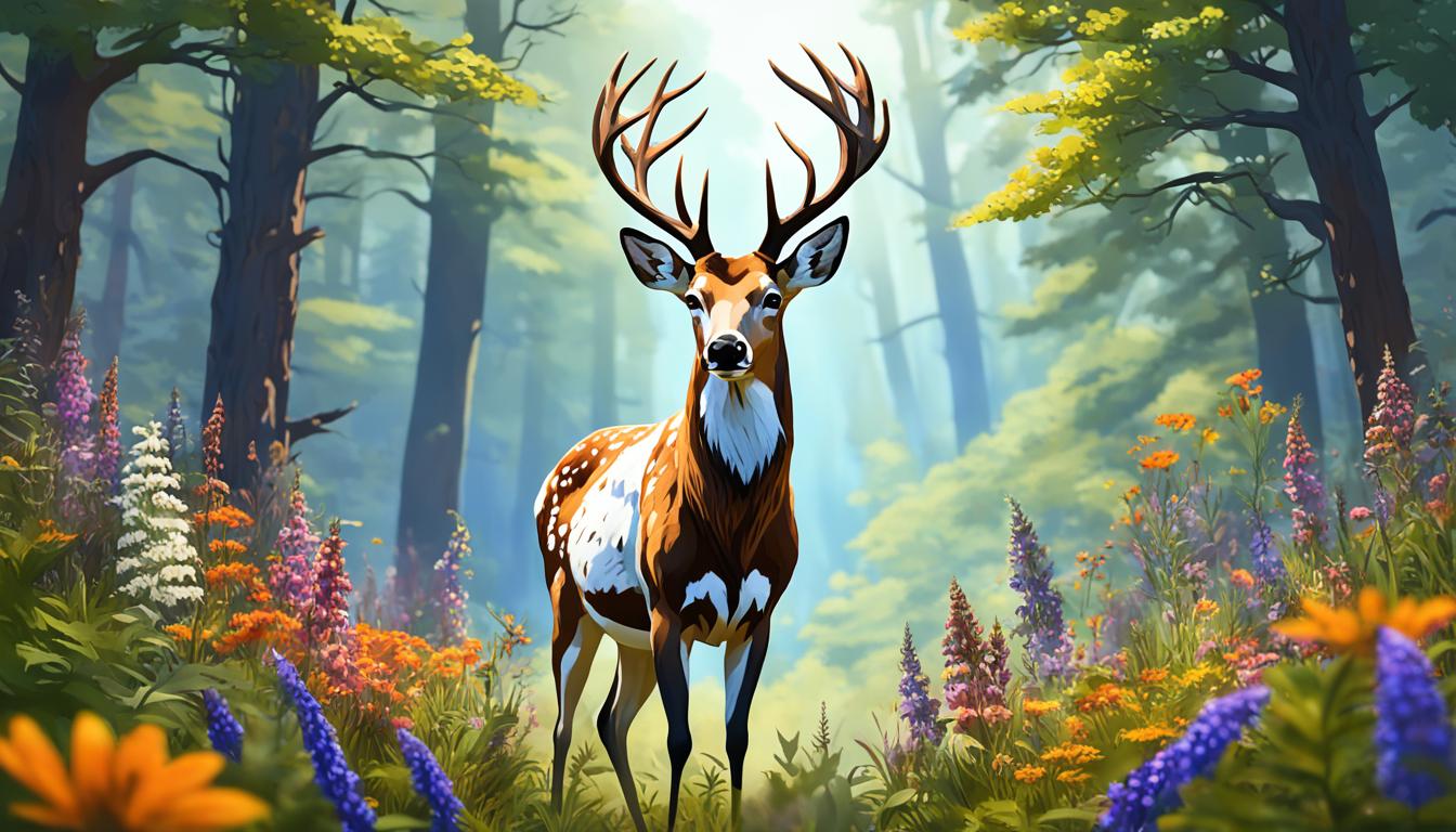 What is the Significance of Piebald Deer in Native American