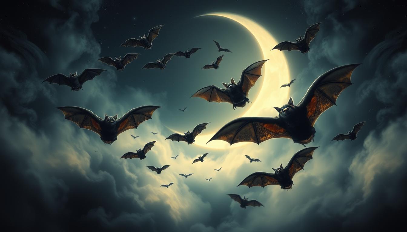 what does it mean when bats fly around you spiritual meaning